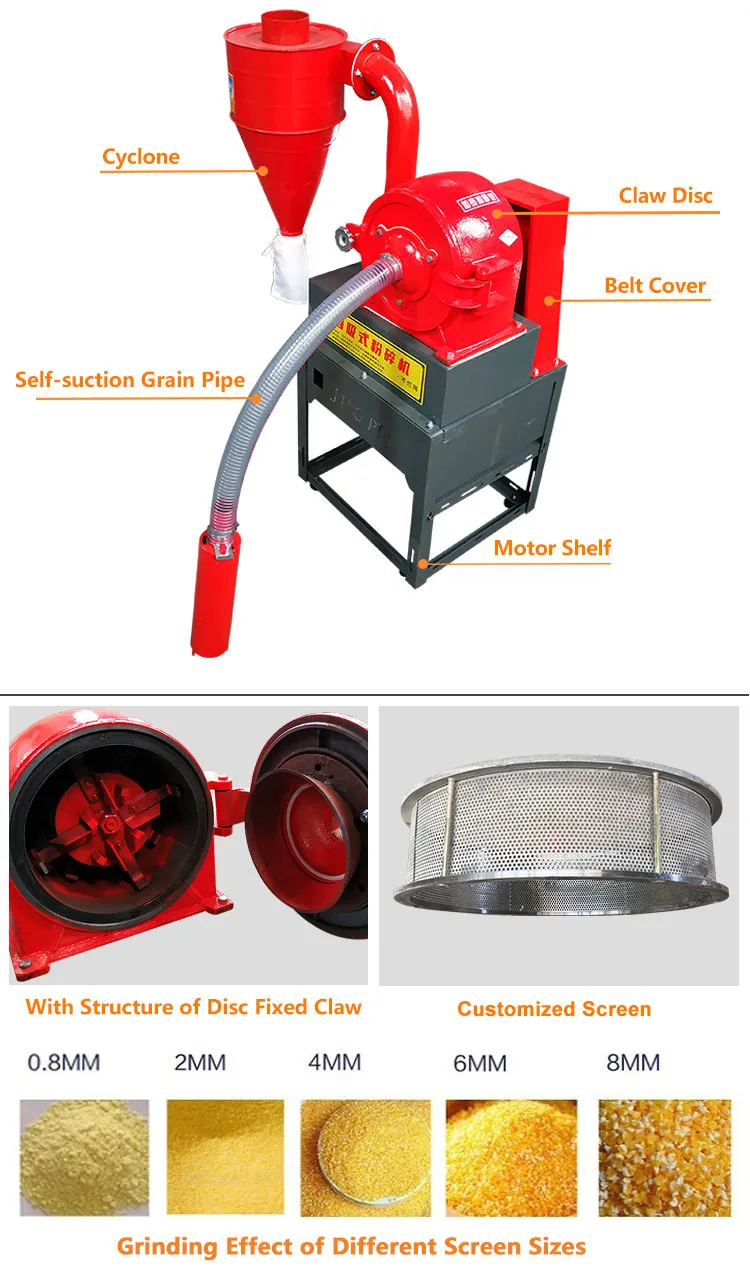 9FC400(Two-Phase Electric)Self-Suction Corn Grinder